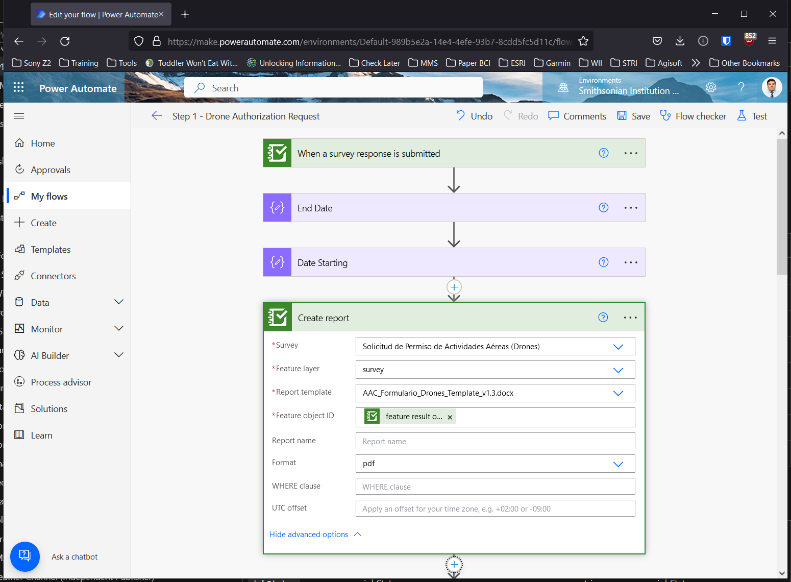 Solved: Attach custom report from Power Automate... - Esri Community
